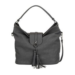 Betty Barclay Schultertasche in Anthrazit - (B)40 x (H)33 x (T)18 cm - 51% | Damen-taschen
