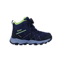 Richter Shoes Leder-Trekkingboots "Kyle" in Dunkelblau - 71% | Gr&ouml;&szlig;e 37 | Kinder-outdoor-sport-schuhe