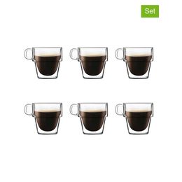 Vialli Design 6er-Set: Becher - 150 ml - 39% | Gedeckter-tisch
