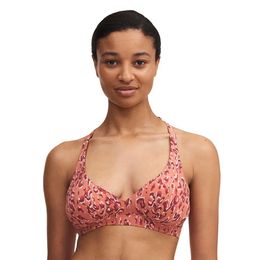 Chantelle Bikini-Oberteil in Orange/ Rosa - 60% | Gr&ouml;&szlig;e L | Damen-bademode