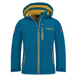 Trollkids Softshelljacke "Balestrand" in Blau - 43% | Gr&ouml;&szlig;e 140 | Kinder-outdoor-jacken