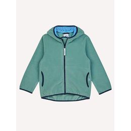 Finkid Fleecejacke "Paukku" in Gr&uuml;n - 49% | Gr&ouml;&szlig;e 110/120 | Babyjacken