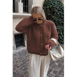 MADMEXT Cardigan in Braun - 67% | Gr&ouml;&szlig;e M | Damen-pullover-cardigans