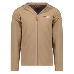 Canadian Peak Fleecejacke "Tugoodeak" in Hellbraun - 59% | Gr&ouml;&szlig;e M | Herren-pullover-sport