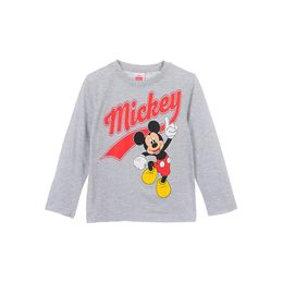 Disney Mickey Mouse Longsleeve "Mickey" in Grau/ Bunt - 53% | Gr&ouml;&szlig;e 110 | Kinder-longsleeves