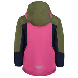 Trollkids Ski-/ Snowboardjacke "Rauland" in Pink/ Khaki - 62% | Gr&ouml;&szlig;e 164 | Kinder-outdoor-jacken