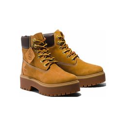 Timberland Leder-Boots "Stone Street" in Hellbraun - 36% | Gr&ouml;&szlig;e 41 | Damen-stiefel