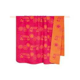 PAD Concept Plaid ''Culture'' in Pink/ Orange - (L)200 x (B)150 cm - 18% | Decken