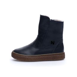 Naturino Leder-Boots "Tunderie" in Dunkelblau - 48% | Gr&ouml;&szlig;e 24 | Kinderstiefel