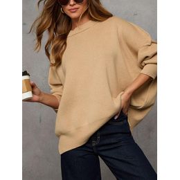 LA Angels Pullover in Beige - 62% | Gr&ouml;&szlig;e XL | Damen-pullover-cardigans