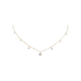 Revoni Gold-Halskette mit Diamanten - (L)42 cm - 75% | Schmuck