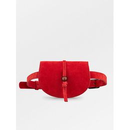 Becks&ouml;ndergaard Becks&ouml;ndergaard Leder-G&uuml;rteltasche in Rot - (B)17,5 x (H)11 x (T)9 cm - 54% | Damen-koffer-reisegepaeck