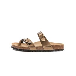 billowy Zehentrenner in Braun - 55% | Gr&ouml;&szlig;e 37 | Damen-sandalen