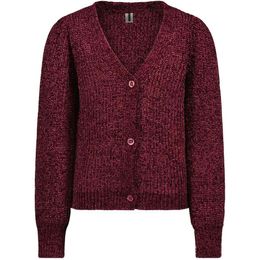 B.Nosy Cardigan in Bourdeaux - 48% | Gr&ouml;&szlig;e 122/128 | Kinder-pullover