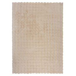 Flair Rugs Hochflor-Teppich in Beige - 65% | Gr&ouml;&szlig;e 160x230 cm |