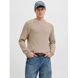 Jack & Jones Jack & Jones Pullover in Beige - 52% | Gr&ouml;&szlig;e L | Herren-plussize