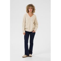 Cream Pullover in Beige - 48% | Gr&ouml;&szlig;e M | Damen-pullover-cardigans