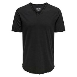 Only & Sons ONLY & SONS Shirt in Schwarz - 44% | Gr&ouml;&szlig;e S | Herren-plussize