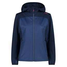 CMP Softshelljacke in Dunkelblau - 62% | Gr&ouml;&szlig;e 46 | Damen-outdoorjacken