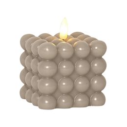 STAR TRADING LED-Kerze "Flamme Dot" in Beige - 25% | Kerzen-vasen