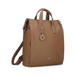 Zwei Rucksack in Hellbraun - (B)31 x (H)38 x (T)14 cm - 46% | Damen-taschen
