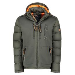 Geographical Norway Steppjacke "Beachwood" in Khaki - 73% | Gr&ouml;&szlig;e S | Herrenjacken