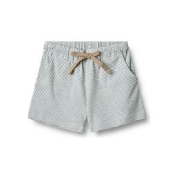 Wheat Shorts "Kalle" in Wei&szlig;/ Blau - 54% | Gr&ouml;&szlig;e 116 | Kinderhosen