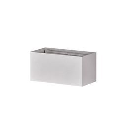 Fischer und Honsel FISCHER & HONSEL LED-Wandleuchte "Wallo" in Silber - (B)20 x (H)10 x (T)10 cm - 65% | Wandleuchten