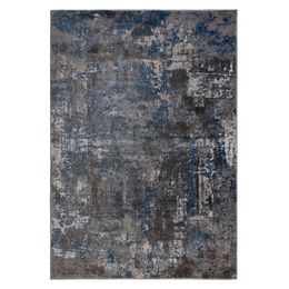 Flair Rugs Kurzflor-Teppich ''Wonderlust Cocktail'' in Grau/ Blau - 60% | Gr&ouml;&szlig;e 120x170 cm |