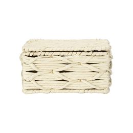 Wenko Aufbewahrungsbox ''Vabriano'' in Beige - (B)19 x (H)10 x (T)14 cm - 27% | Aufbewahren-servieren