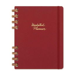 Moleskine Spiral-Kalender in Rot - (B)20,4 x (H)25,2 cm - 14% | Buero-schulbedarf