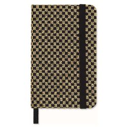 Moleskine Blanko Notizbuch ''Holiday'' in Schwarz/ Gold - (B)6,5 x (H)10,5 cm - 25% | Buero-schulbedarf