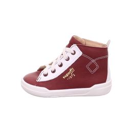 Superfit Leder-Sneakers "Superfree" in Rot - 71% | Gr&ouml;&szlig;e 23 | Babysneakers