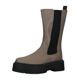Steve Madden Leder-Chelsea-Boots in Braun - 71% | Gr&ouml;&szlig;e 41 | Stiefeletten