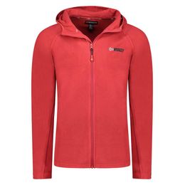Geographical Norway Fleecejacke "Tugood" in Rot - 41% | Gr&ouml;&szlig;e L | Herren-pullover-sport