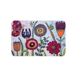 Wenko Badematte ''Full Bloom'' in Bunt - (L)70 x (B)45 cm - 50% | Heimtextilien-badematten