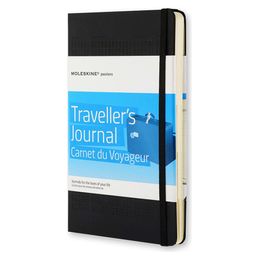 Moleskine Notizbuch "Passion Journal Travel" in Schwarz - (B)13 x (H)21 cm - 49% | Buero-schulbedarf