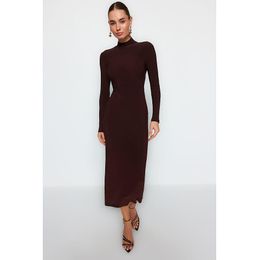 Trendyol Kleid in Braun - 58% | Gr&ouml;&szlig;e XL | Damen-kleider