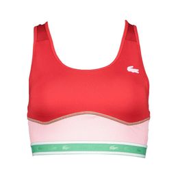 Lacoste Sport-BH in Rot/ Rosa/ Gr&uuml;n - Medium - 57% | Gr&ouml;&szlig;e S | Damen-sportunterwaesche