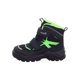 Superfit Leder-Winterboots "Snow Max" in Dunkelblau - 55% | Gr&ouml;&szlig;e 25 | Kinderstiefel