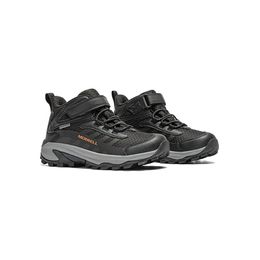 Merrell Trekkingschuhe "Moab Speed 2" in Schwarz - 57% | Gr&ouml;&szlig;e 30 | Kinder-outdoor-sport-schuhe