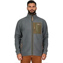 Geographical Norway Fleecejacke "Tapoche" in Grau - 67% | Gr&ouml;&szlig;e L | Herren-pullover-sport