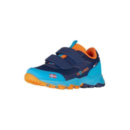 Trollkids Trekkingschuhe "Preikestolen" in Dunkelblau/ Hellblau/ Orange - 30% | Gr&ouml;&szlig;e 31 | Kinder-outdoor-sport-schuhe