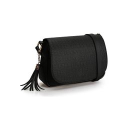 Lucky Bees Umh&auml;ngetasche in Schwarz - (B)22 x (H)18 x (T)6 cm - 58% | Damen-taschen
