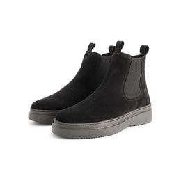TRAVELIN' Leder-Chelsea-Boots in Schwarz - 62% | Gr&ouml;&szlig;e 45 | Herrenstiefel