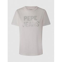 Pepe Jeans Shirt in Wei&szlig; - 62% | Gr&ouml;&szlig;e L | Damen-tops