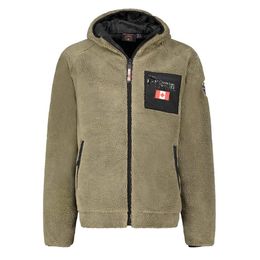 Canadian Peak Fleecejacke "Udeafeak" in Khaki - 75% | Gr&ouml;&szlig;e XXL | Herren-pullover-sport