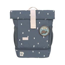 L&auml;ssig L&auml;ssig Rucksack "Happy Prints" in Blau - (L)23 x (B)11 x (H)32,5 cm - 15% | Kinder-rucksaecke-taschen