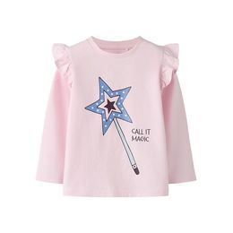 name it Longsleeve "Tikka" in Rosa/ Hellblau - 38% | Gr&ouml;&szlig;e 98 | Baby-langarmshirts