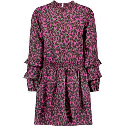 B.Nosy Kleid in Braun/ Pink/ Gr&uuml;n - 53% | Gr&ouml;&szlig;e 128 | Kinderkleider